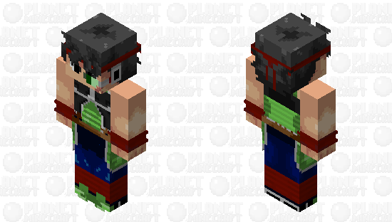 Bardock Minecraft Skin