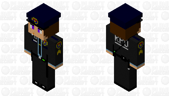 Raccoon City Police Sergeant Minecraft Skin