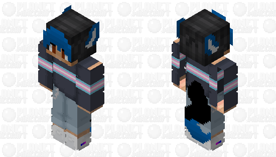 Wolf boy skin Minecraft Skin