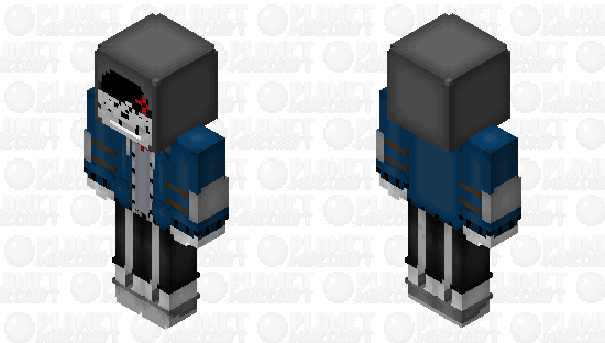 dust sans (core encounter) Minecraft Skin