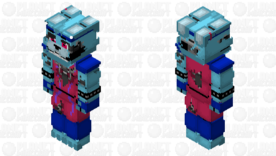 shattered bonnie Minecraft Skin