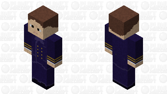 Cunard Line Officer uniform (1910s) Minecraft Skin