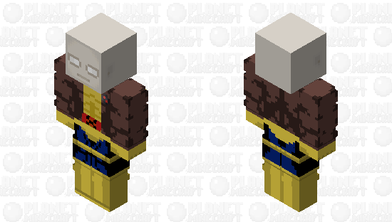 Morph X-Men 97, Marvel Minecraft Skin