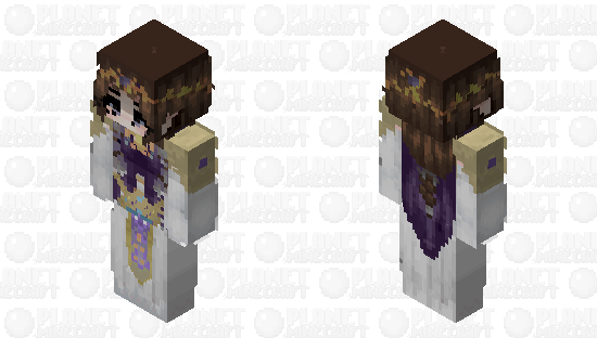 moon goddess Minecraft Skin