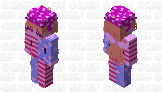 clownpiece (long-sleeved dress) - touhou project (128x) Minecraft Skin