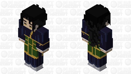 Suguro geto spiral remake Minecraft skin Minecraft Skin