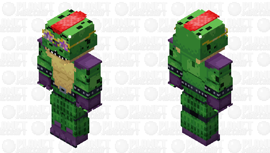 Montgomery Gator || Five Nights at Freddy's: Security Breach Minecraft Skin