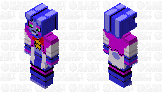 Showbiz Pizza [New Management] Rockstar Bonnie Minecraft Skin