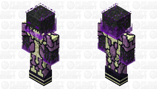 Ender Ghost Rider (with chain wrapped around the body!.) Minecraft Skin