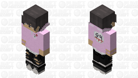 Pink Jacket Minecraft Skin