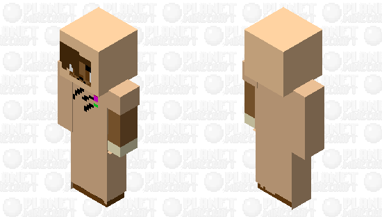 Maya con la capucha El mundo de Craig Minecraft Skin