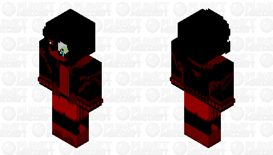 Undertale sans in FNF corruption phase 4 the final stand Minecraft Skin