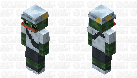 Hd Summer Pepe Minecraft Skin