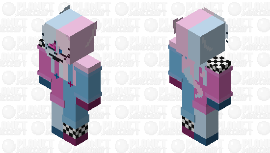 Cotton Candy Minecraft Skin