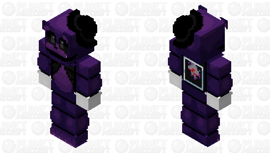 Shadow Freddy AU Minecraft Skin