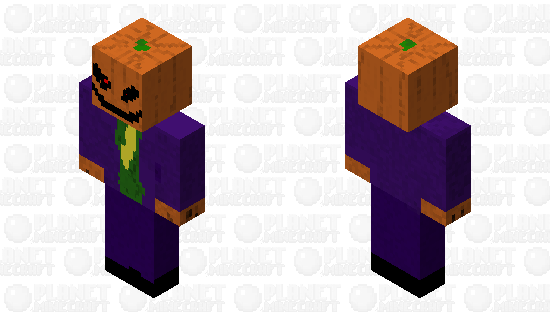 jack o'lantern Minecraft Skin