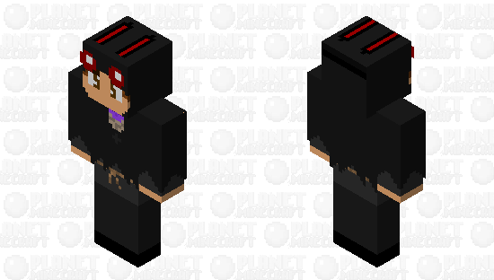mothman cloak Minecraft Skin