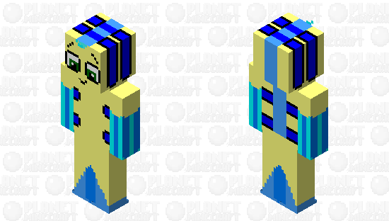 Flounder (Disney's The Little Mermaid) Minecraft Skin