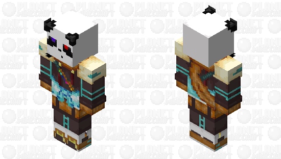 oso panda ink Minecraft Skin