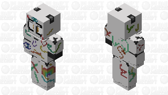 (Destroyed) Blank Minecraft Skin