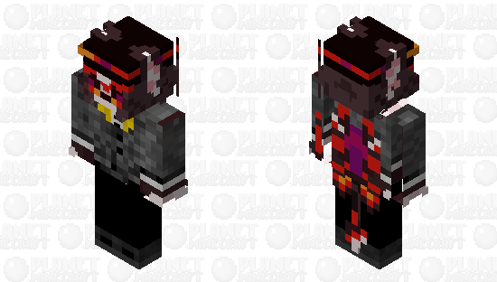 Husk wears his overlord suit Minecraft Skin