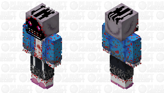 Dustdustinsanity Sans Minecraft Skin