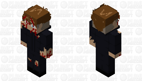 Gui batle damage 6 olhos Minecraft Skin