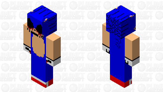 Sonic.EXE Phase 2 Minecraft Skin