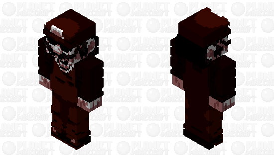 [Powerdown] MX (True Form) || FNF Mario's Madness V2 Minecraft Skin