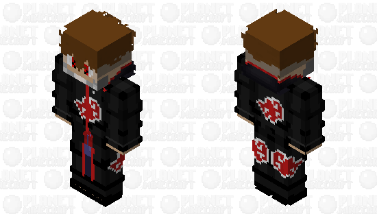 Gui akatsuki Minecraft Skin