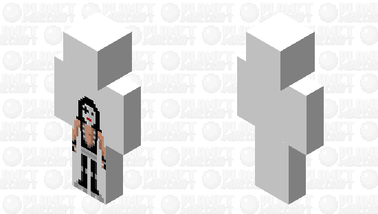 Paul Stanley from Kiss Minecraft Skin