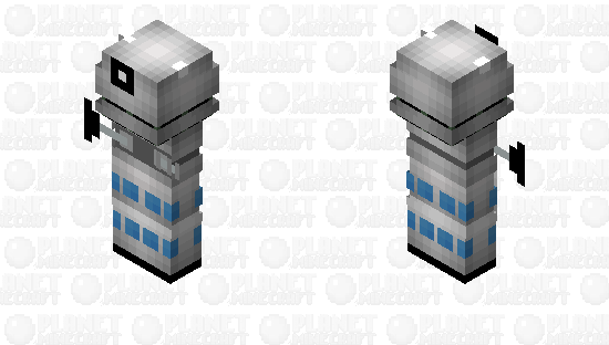 (60’s Dalek’s) 1963 Skaro Dalek Minecraft Skin