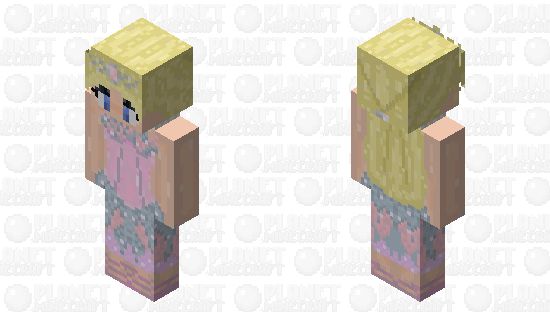 Barbie Swan Lake: Odette Minecraft Skin