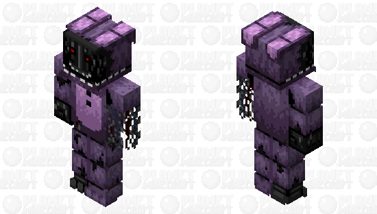 Withered Bonnie Minecraft Skin