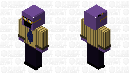 Steve Ragland if he was a pixel in fnaf movie Minecraft Skin