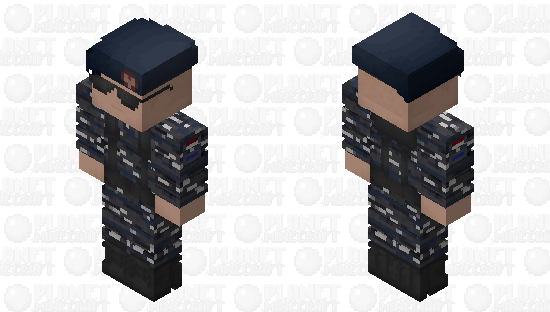 TNI Soldier Army (kapal perang) [Kitted] Minecraft Skin