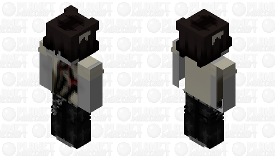 ghost face Minecraft Skin