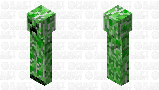 Creeper Bedrock Minecraft Skin