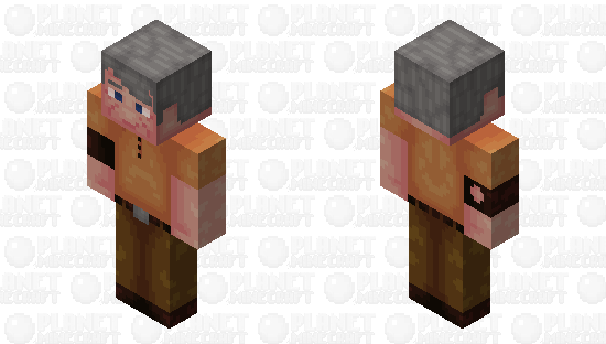 Uncle Ben | Custom Design Minecraft Skin