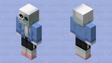 Sans HD Bedrock Minecraft Skins | Planet Minecraft Community