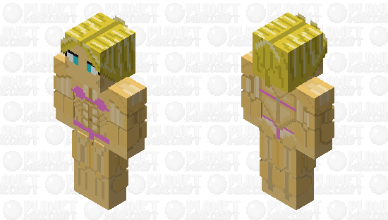 Muscle girl Minecraft Skin