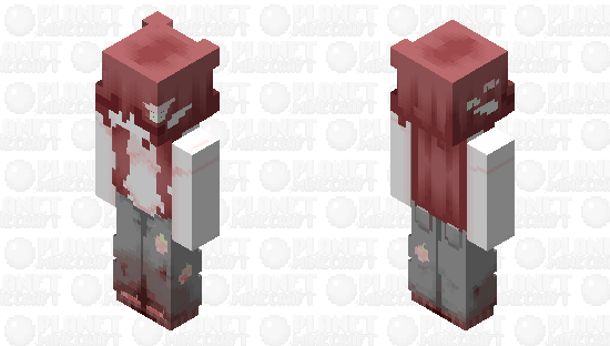 çilek kız.. Minecraft Skin