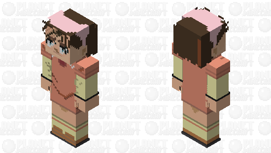 Amy Yoshida/Ayumi Yoshida (Case Closed/ Detective Conan Minecraft Skin