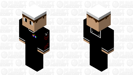 E5 Petty Officer 2nd Service Dress Blues [PO2] USN Minecraft Skin