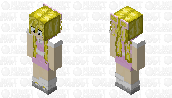 Preppy in pink Minecraft Skin