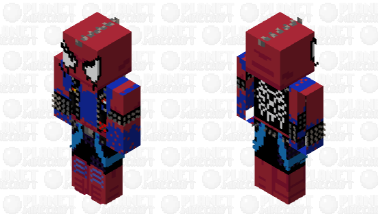 Spider-Man Minecraft Series 2025 Spider-Punk Minecraft Skin