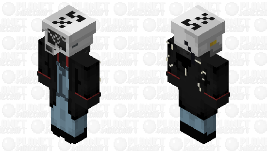 Dead Lucky Camera Man Minecraft Skin