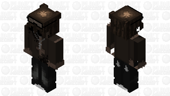 brown headless boy Minecraft Skin