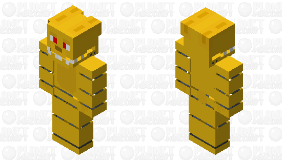 "Monster" fnaf animation by DarkLazerYT spring bonnie model minecraft ...