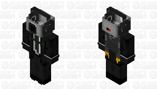 Upgraded speakerman (open suit) Minecraft Skin